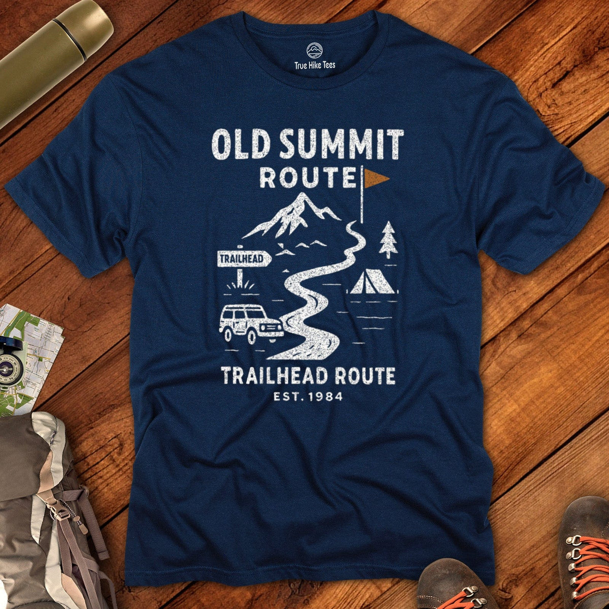 Old Summit Tee – True Hike Tees